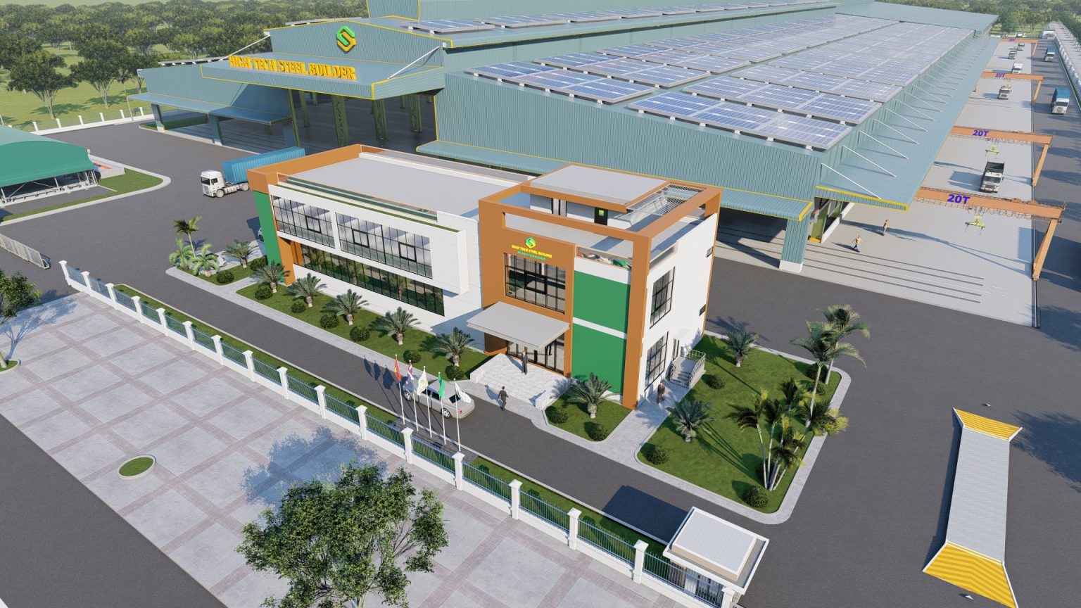 The HTSB project at Chau Duc Industrial Park, Ba Ria Vung Tau Province ...