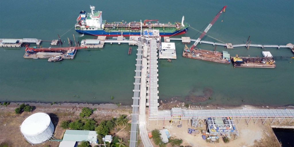 LNG Warehouse 1MMTPA - PV GAS Vung Tau Terminal - Steel Builder