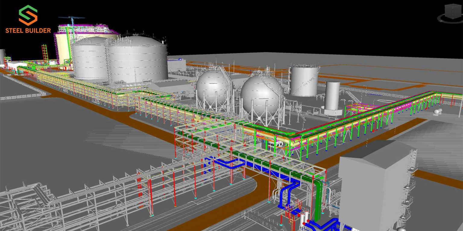 LNG Warehouse 1MMTPA - PV GAS Vung Tau Terminal - Steel Builder