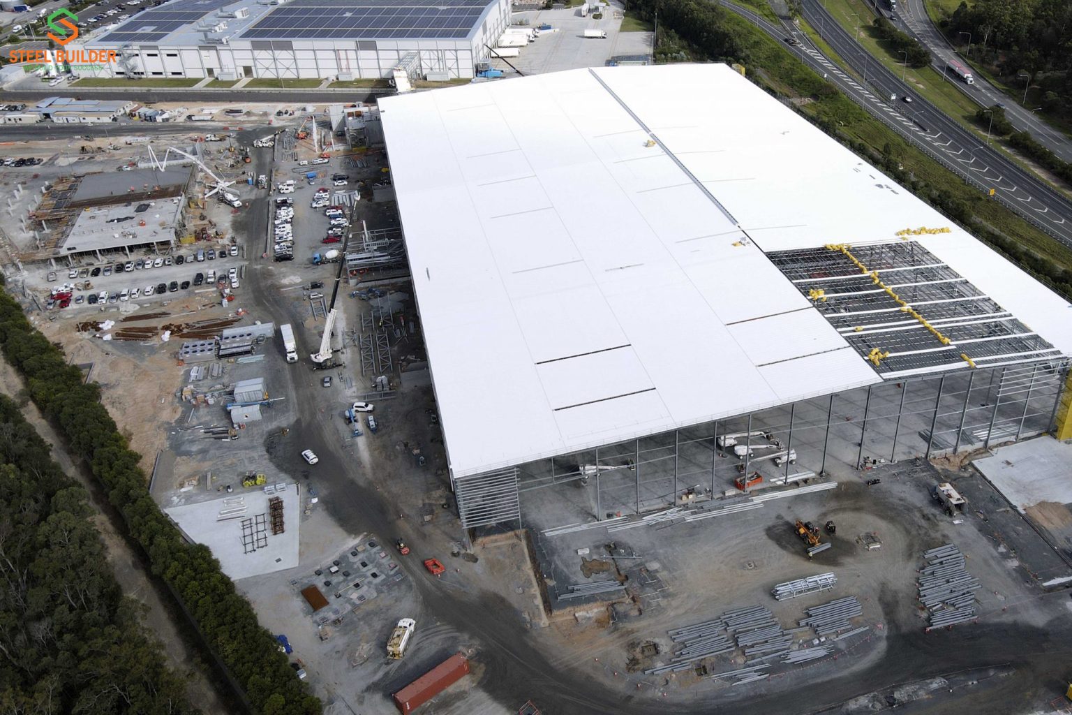 Woolworths Distribution Centre - Heathwood 1 - Steel Builder